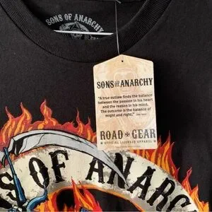 Sons Of Anarchy | Shirts | Sons Of Anarchy Road Gear Reaper Black ...